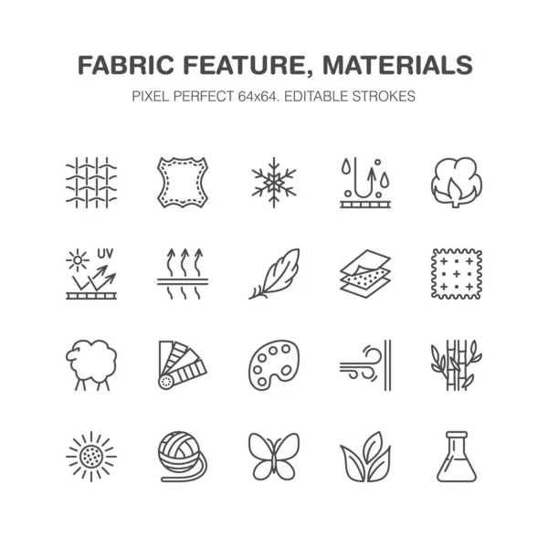 25 Fabric feature icons Vector Images | Depositphotos
