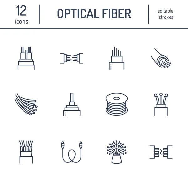 Fibre optics icon Vector Art Stock Images | Depositphotos