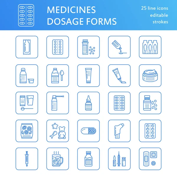 Dosage forms Vector Art Stock Images | Depositphotos