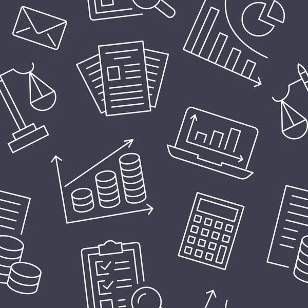 Software Development Seamless Pattern Flat Line Icons Programming ...