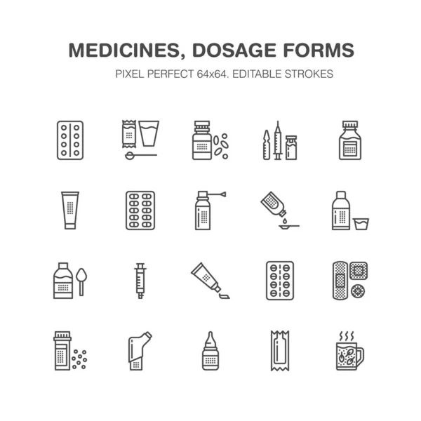 Dosage forms Vector Art Stock Images | Depositphotos