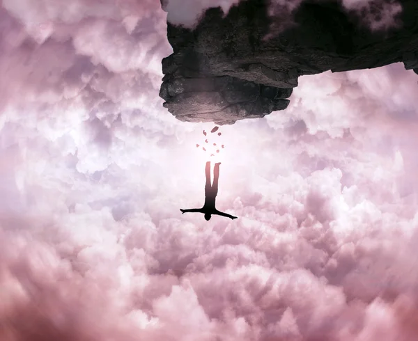 falling down concept - Stock Image - Everypixel