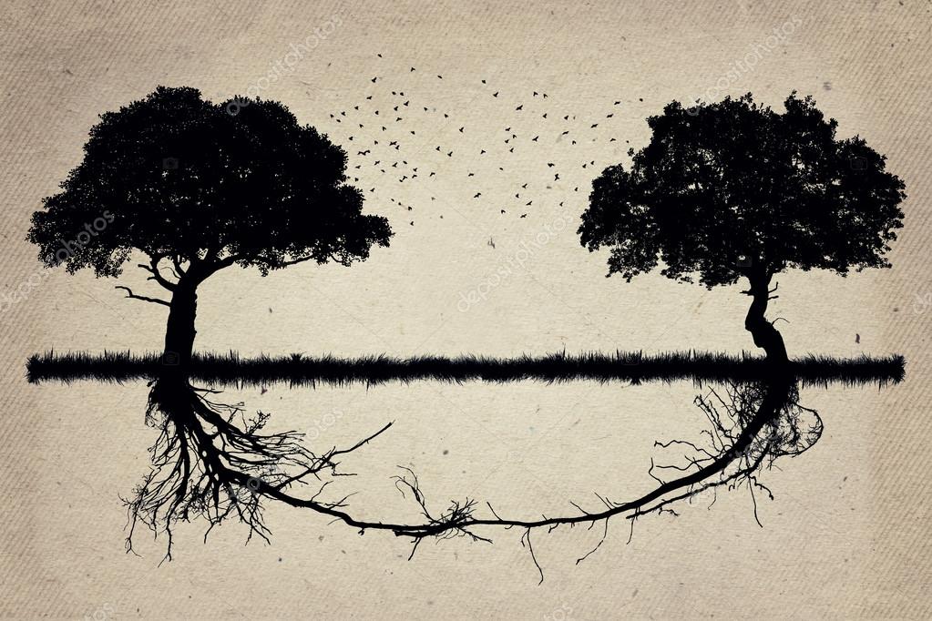 Nature works together ⬇ Stock Photo, Image by © psychoshadow #121217352