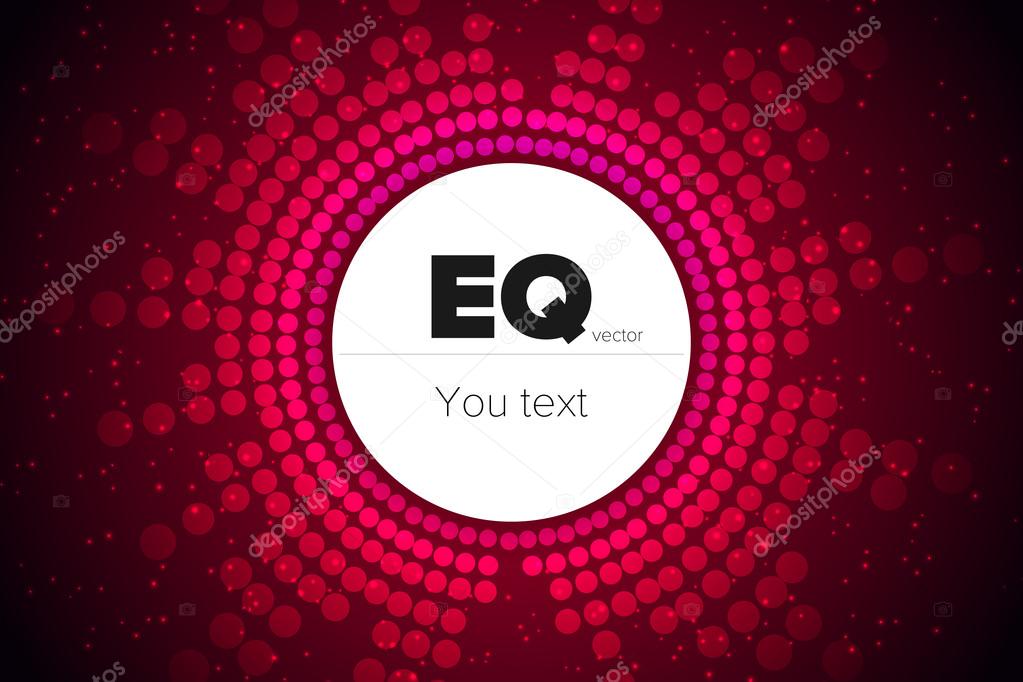 Vector equalizer background. Music poster. Sound wave Stock Vector ...