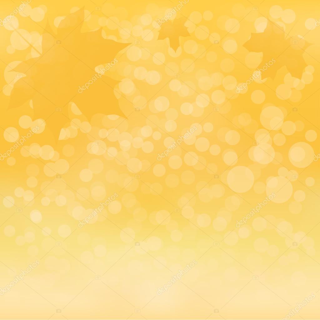 Blurred yellow autumn background ⬇ Vector Image by © photohampster ...