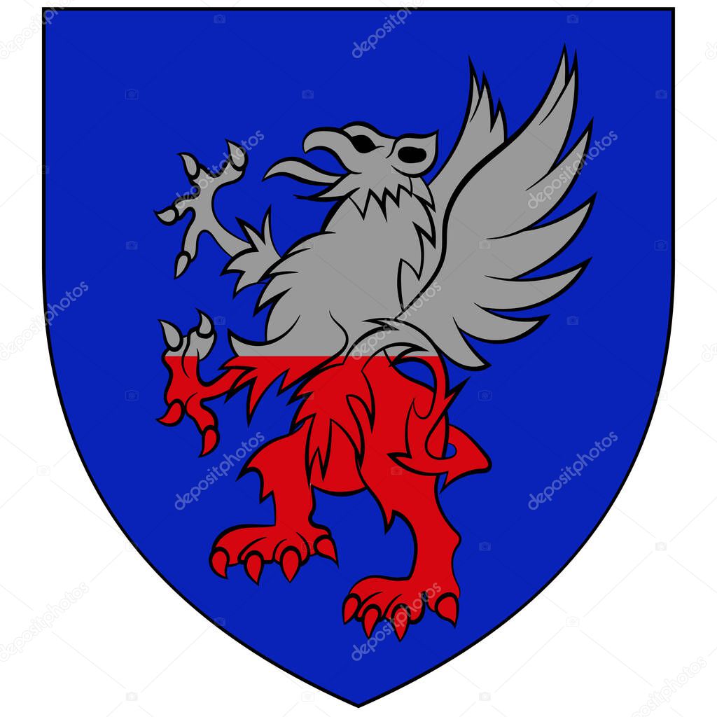 Escudo de armas de Mertert es una comuna y ciudad en el este de ...