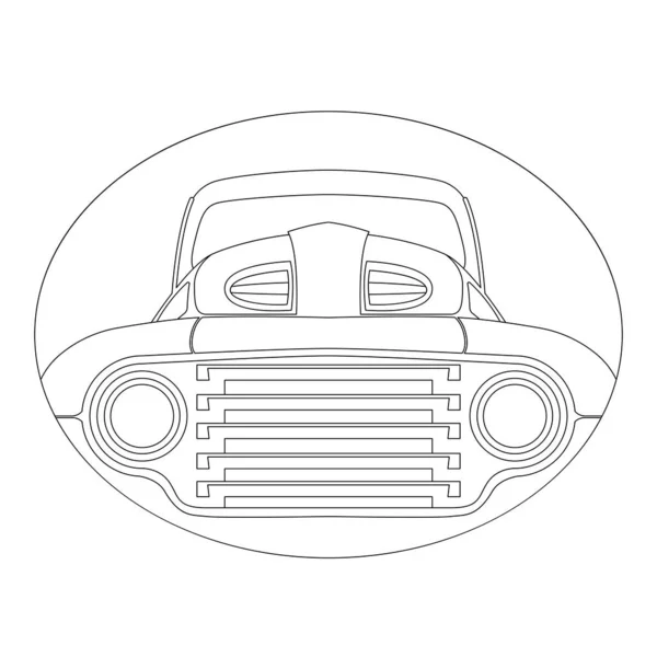 100,000 Muscle car outline Vector Images | Depositphotos