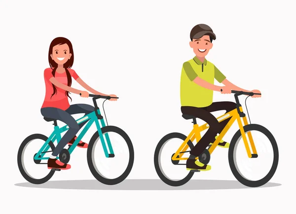 Two Bikes Clipart
