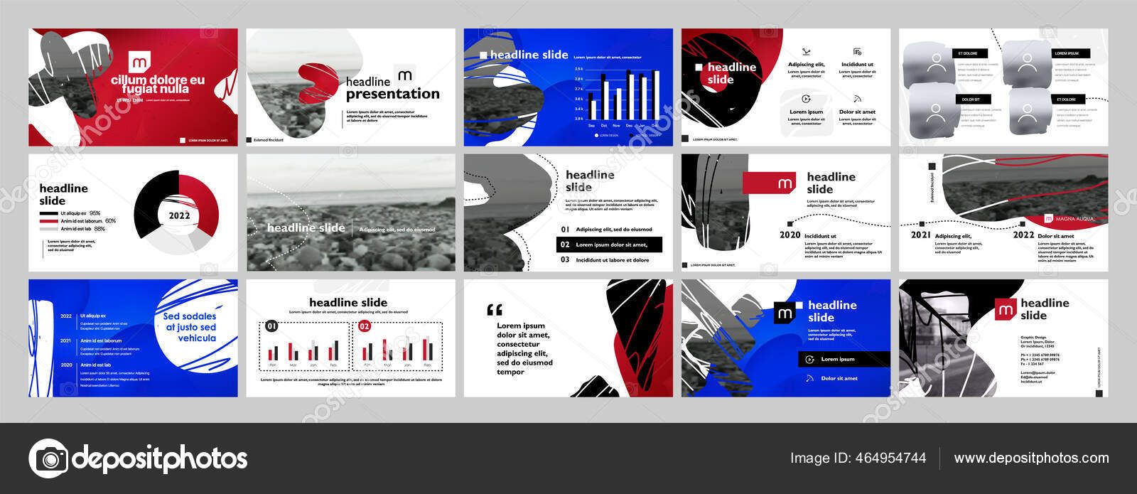 Vector slides for presentation. You can be edited by Adobe Illustrator ...