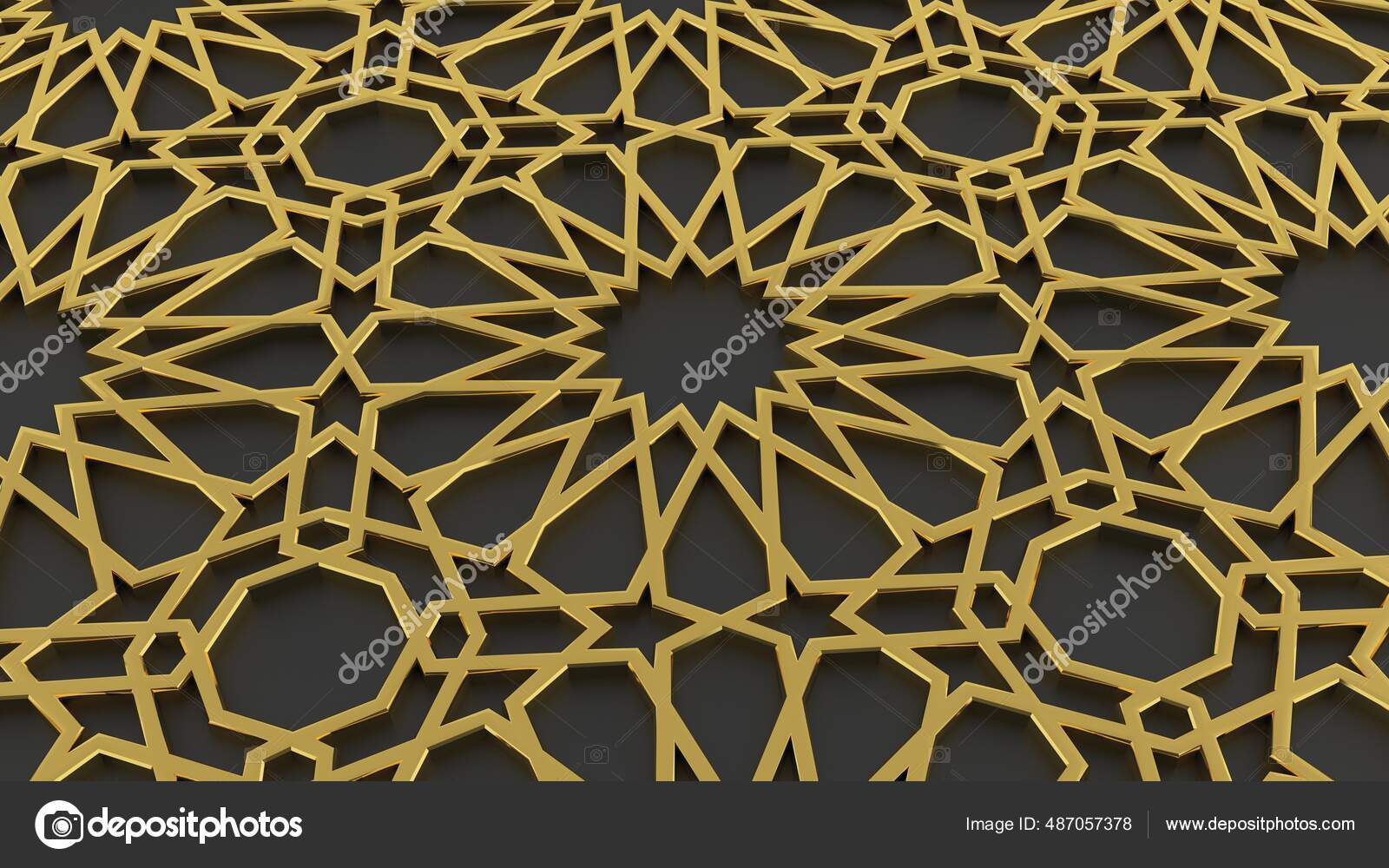 Arabesque Pattern Circular