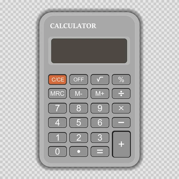 Gray calculator Vector Art Stock Images | Depositphotos