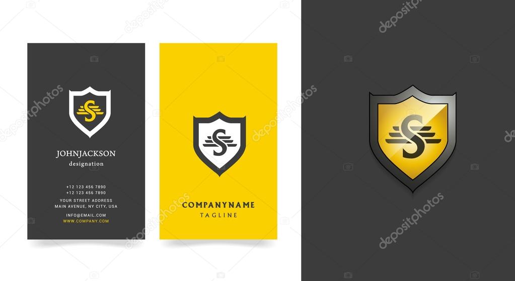 S Letter Logo Business Cards Stock Vector Image by ©brainbistro #125218200