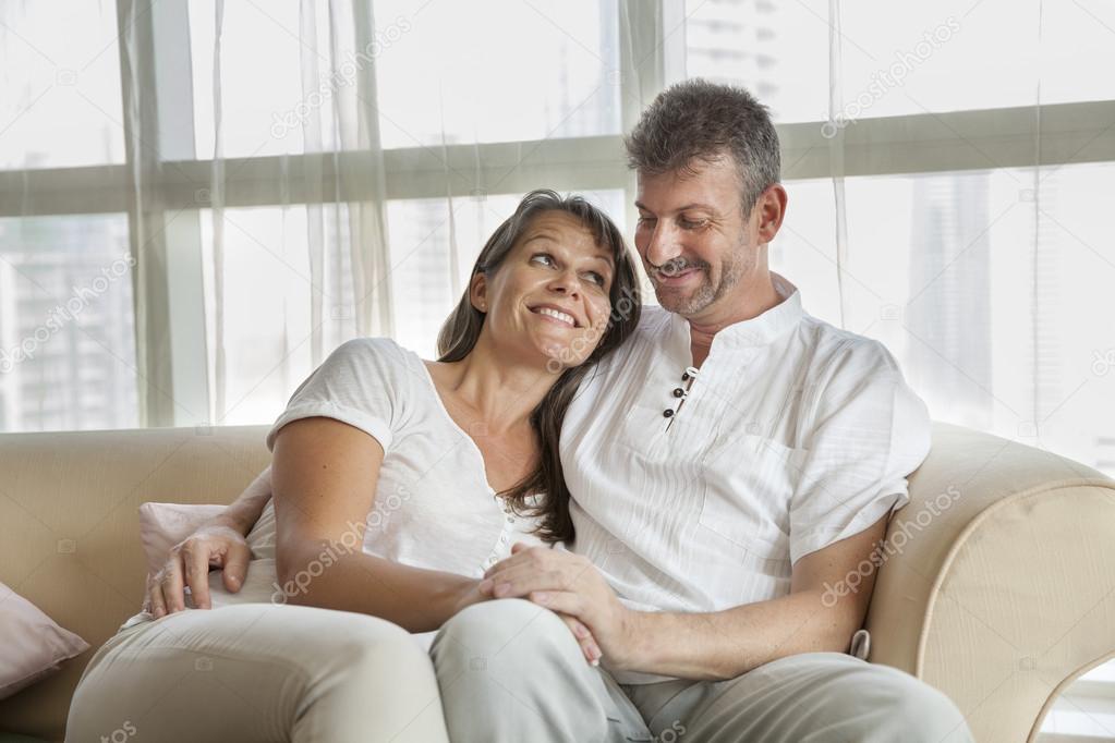 Happy Middle Aged Couple