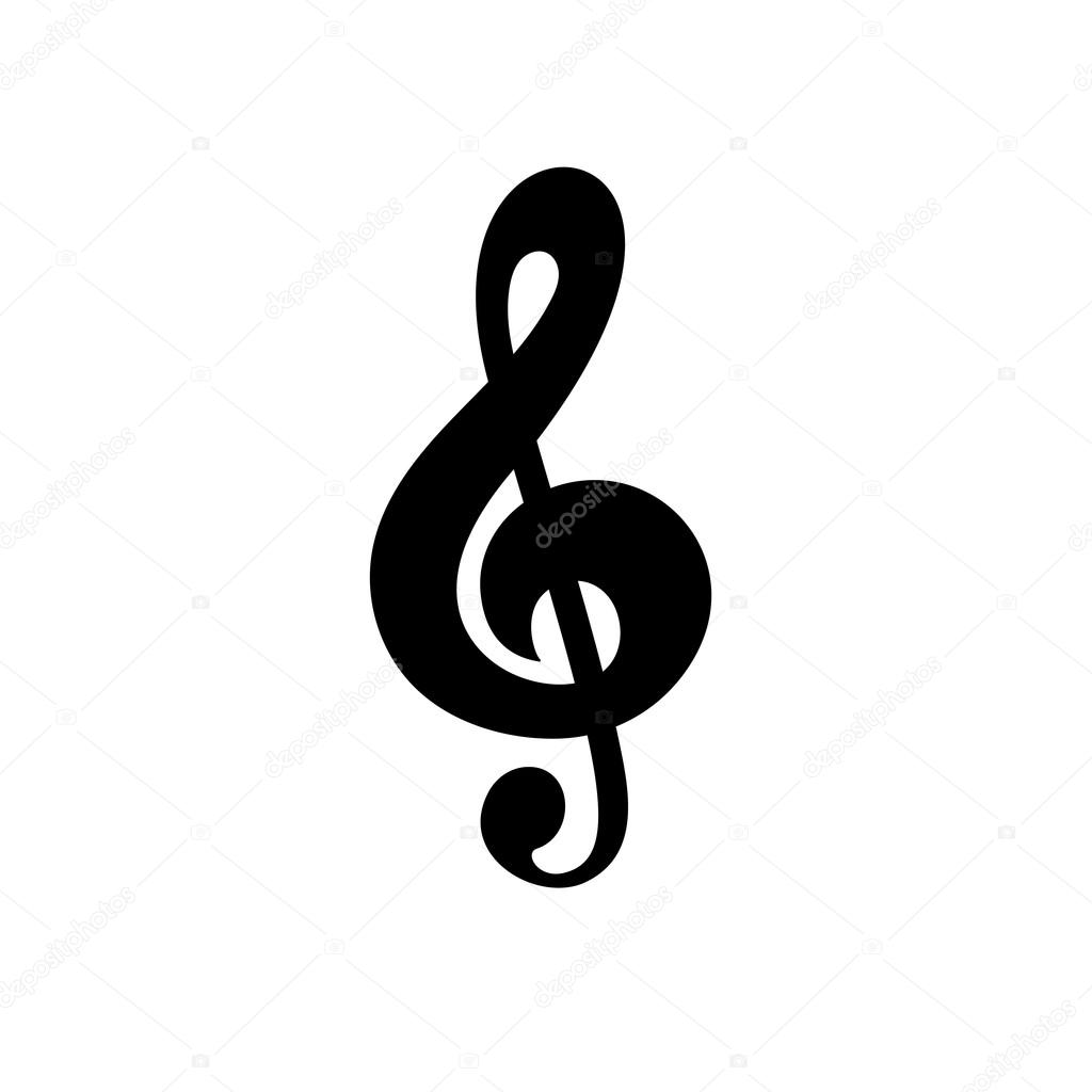 Illustration of a black clef Stock Vector Image by ©kit.khud.gmail.com ...