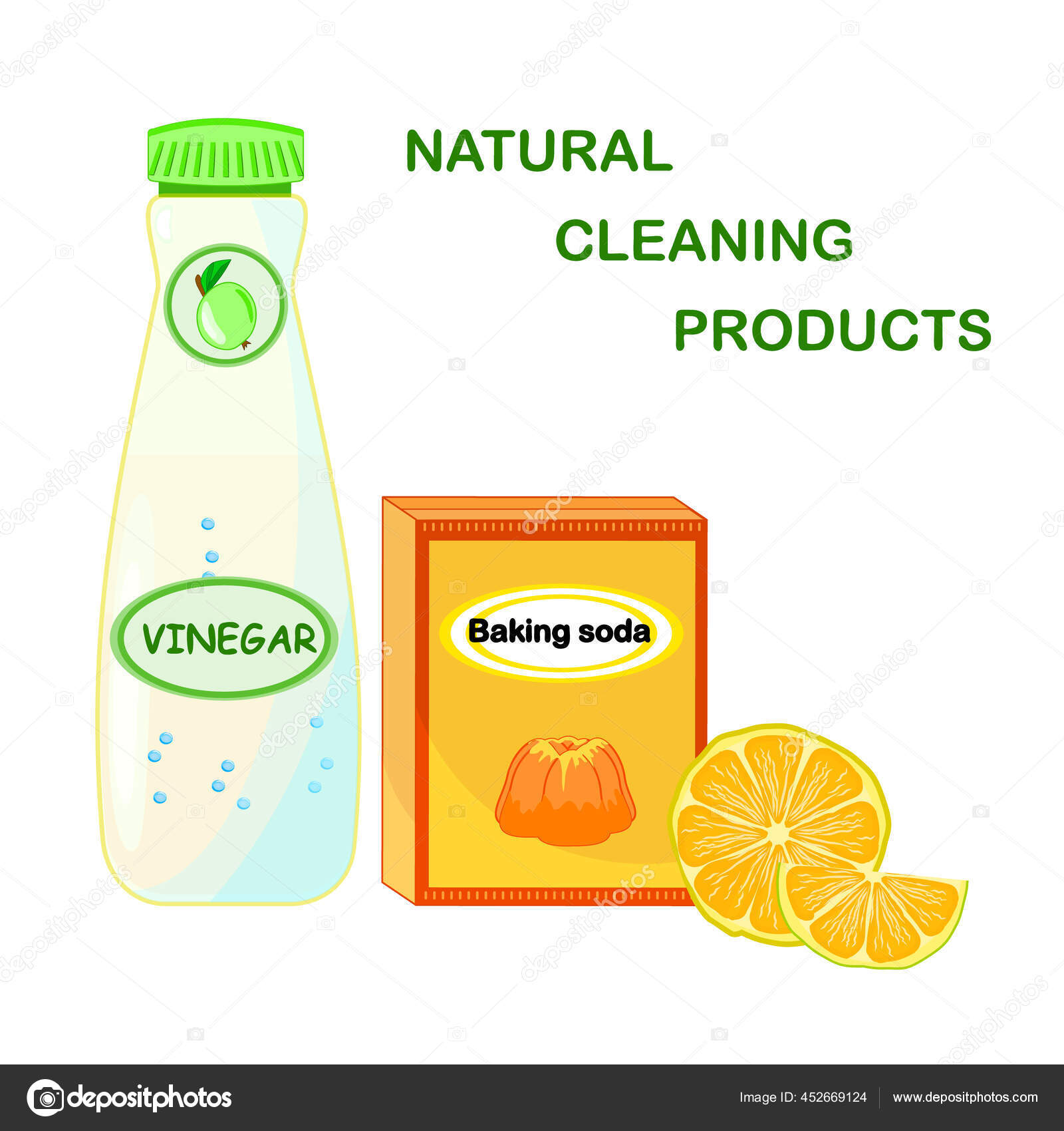 Baking Soda And Vinegar Balloon Clip Art