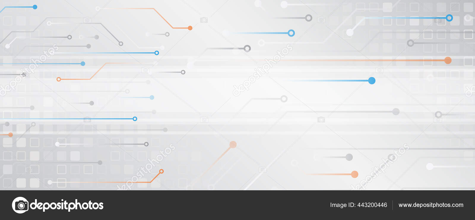 Tech Circuit Board Design Innovation Concept Abstract Futuristic Wide ...