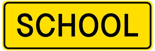 8,806,199 School sign street Vector Images | Depositphotos