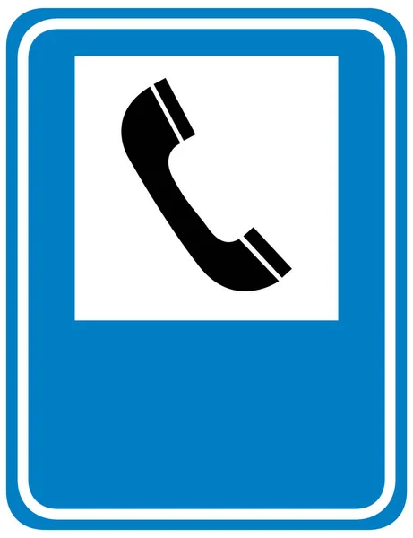 Telephone Traffic Sign Isolated Transparent Background Illustration ...