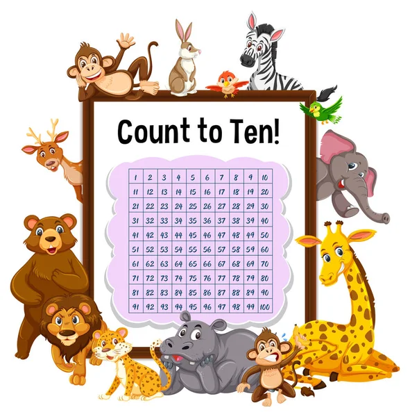 11 ilustraciones de stock de 100 animales | Depositphotos