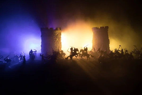 Medieval Battlefield Background
