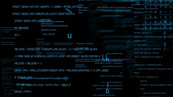 Visionary programming and coding of future software - Stock Image - Everypixel